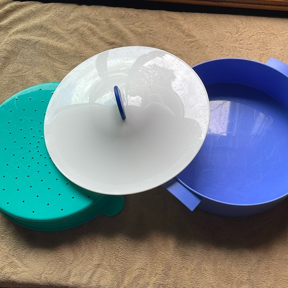 Tupperware | Kitchen | Euc Tupperware Steamer | Poshmark